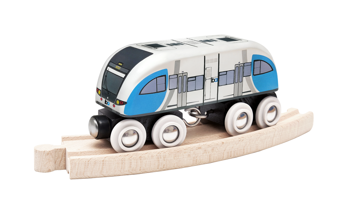 BART DMU California – LALOK Holzeisenbahn Manufaktur